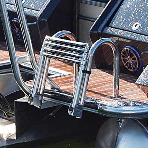 Telescopic Boat Ladder | Telescoping Boarding Ladder - ABLinox